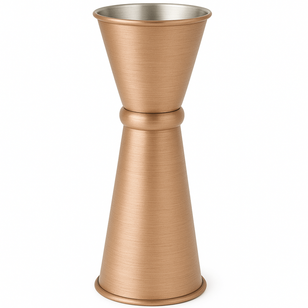 Classic Jigger Measure - Brushed Copper | BarBits.co.uk