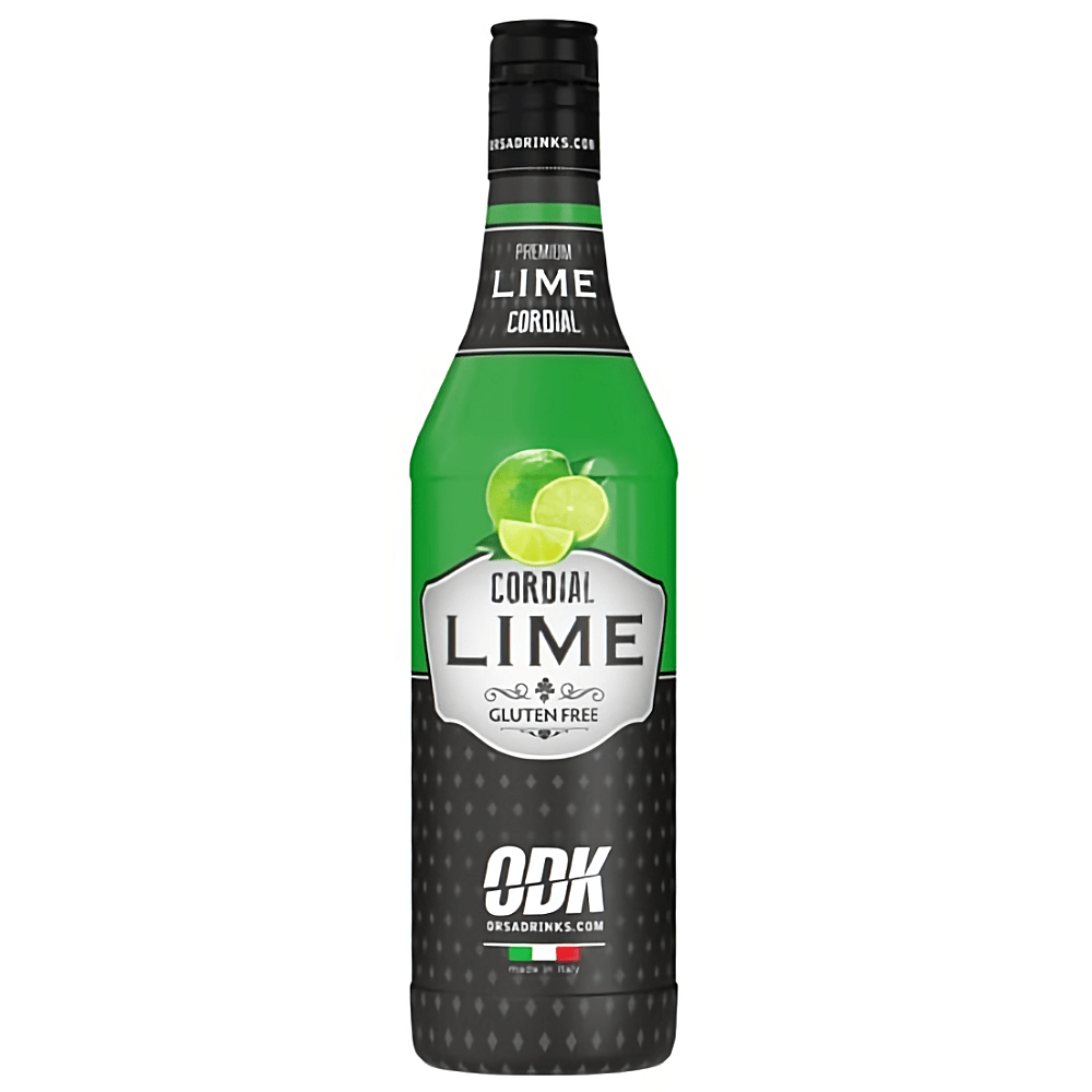 ODK Lime Cordial 750ml Cocktail Ingredient | BarBits.co.uk
